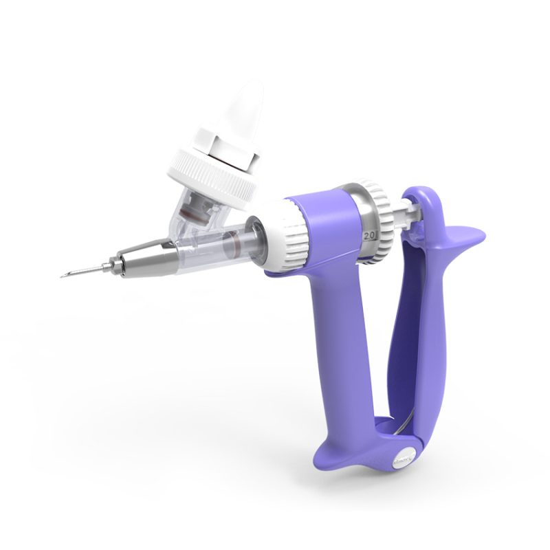 Simcro 2ml Forward Selectable Dose Bottle Mount Injector C/W Full ...